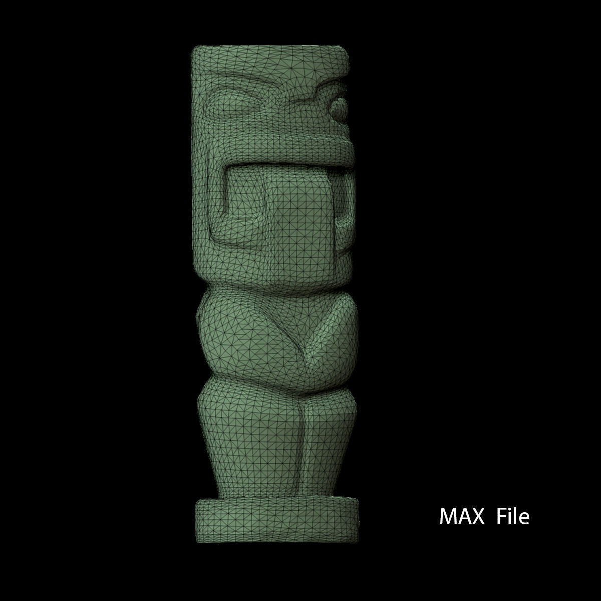 Ancient Totem 3D model 3D printable | CGTrader