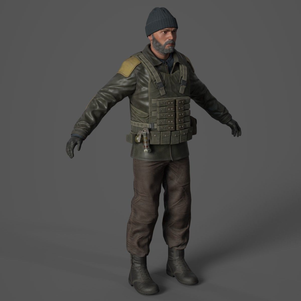 3D model Terrorist 3d model pack VR / AR / low-poly | CGTrader