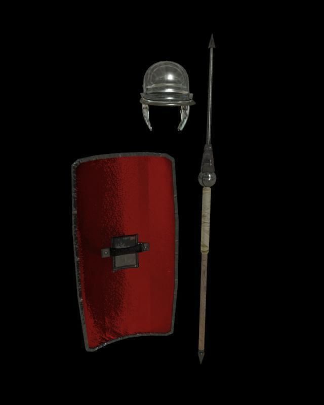 3D model Roman armor VR / AR / low-poly | CGTrader