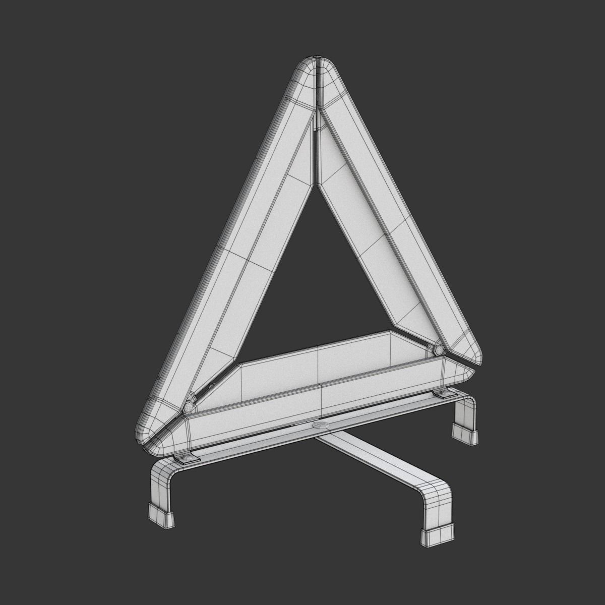 Warning Triangle 3D model | CGTrader