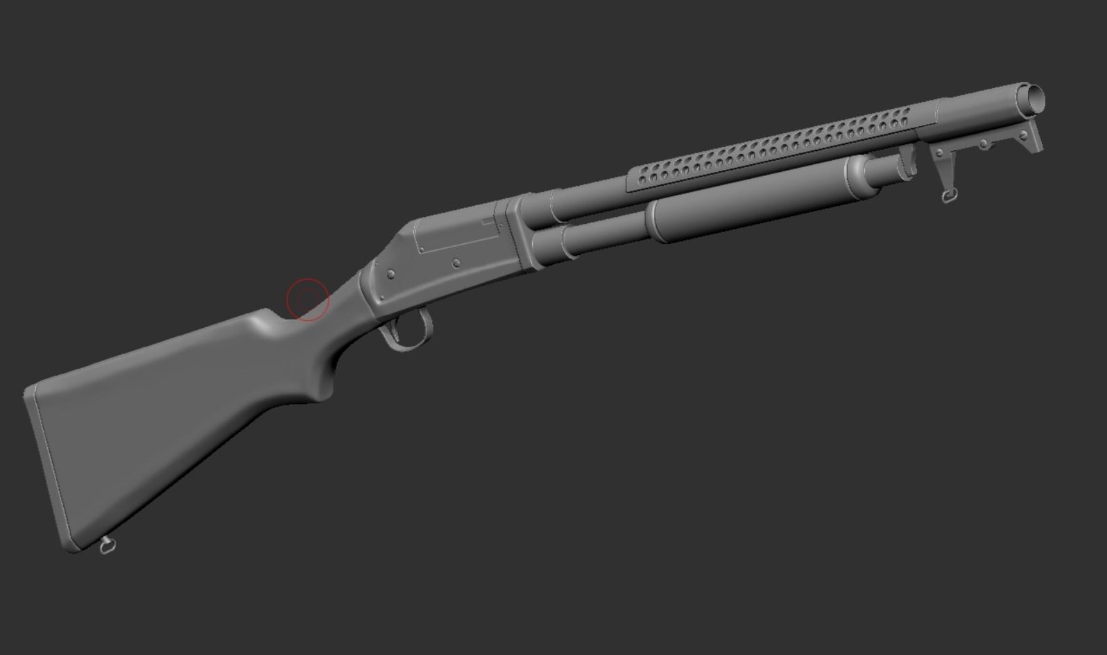 Shotgun 3D model | CGTrader