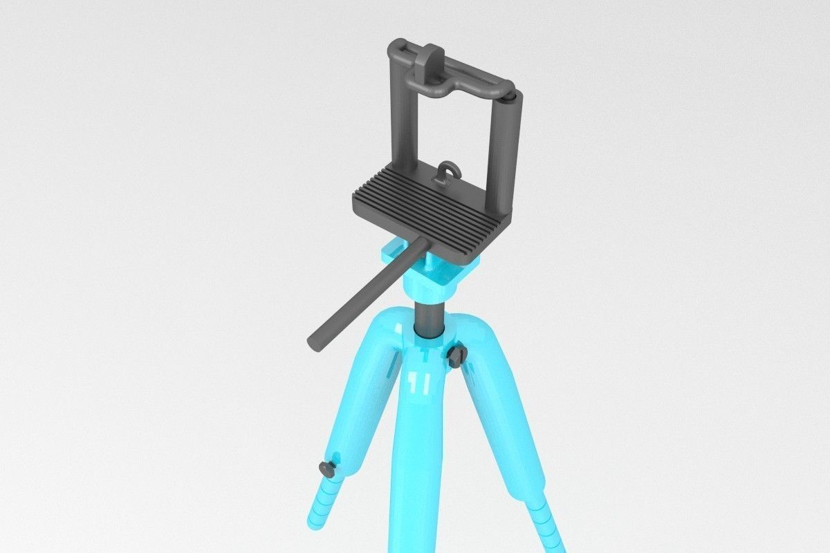 Iphone Tripod 3D model 3D printable | CGTrader