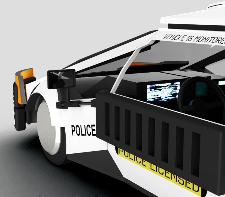 Blade Runner Police Car 3D model | CGTrader