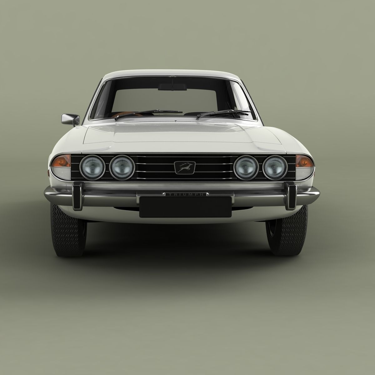 Triumph Stag Fastback prototype 3D model | CGTrader