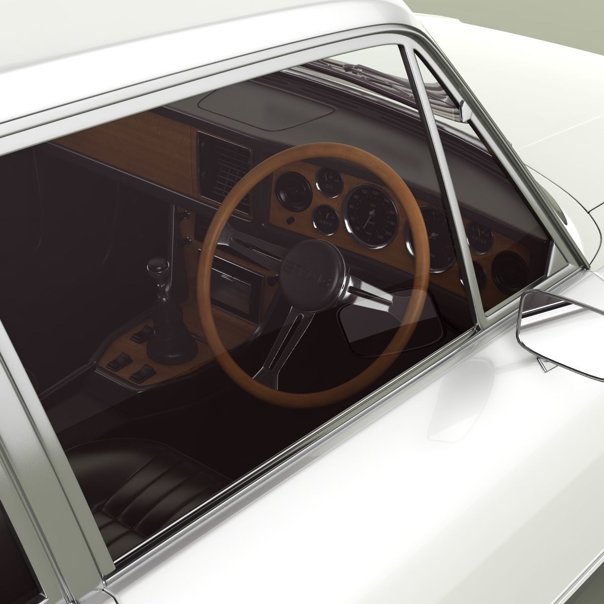 Triumph Stag Fastback prototype 3D model | CGTrader