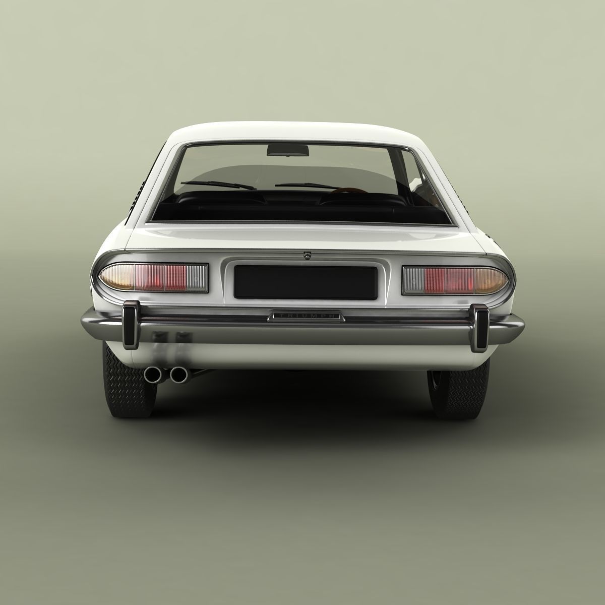 Triumph Stag Fastback prototype 3D model | CGTrader