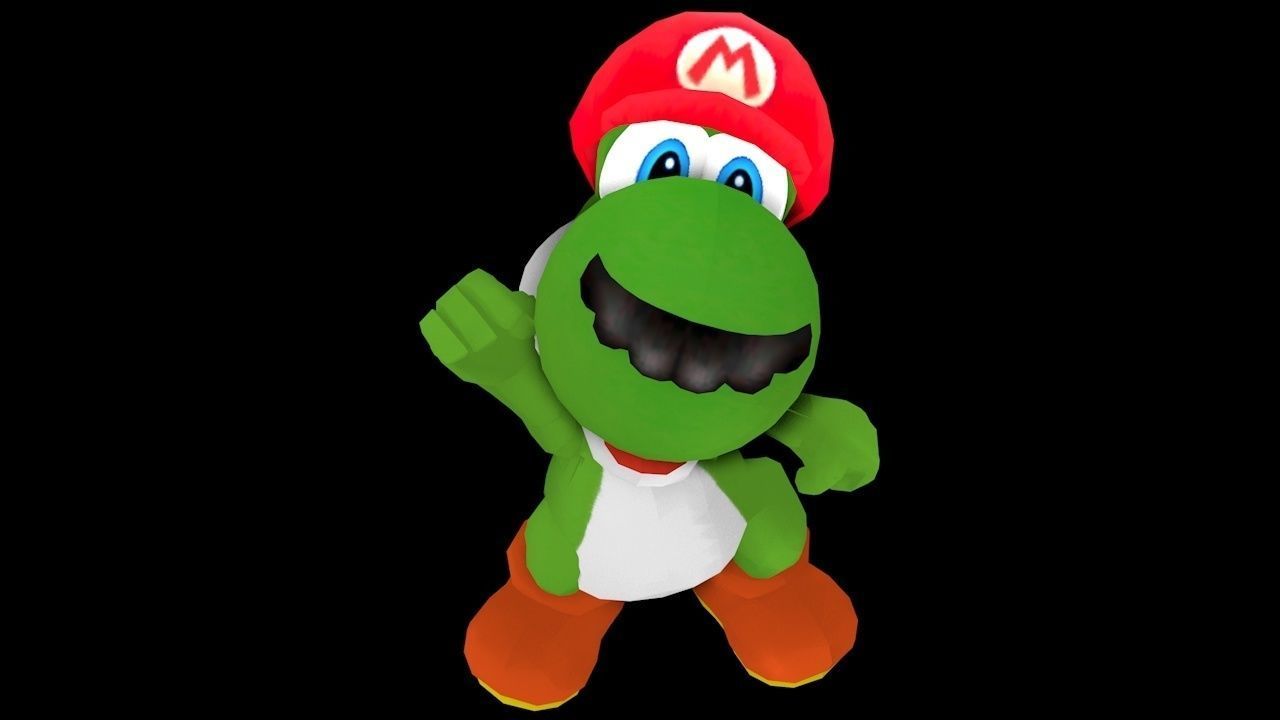 Yoshi -Super Mario Odyssey free 3D model animated | CGTrader