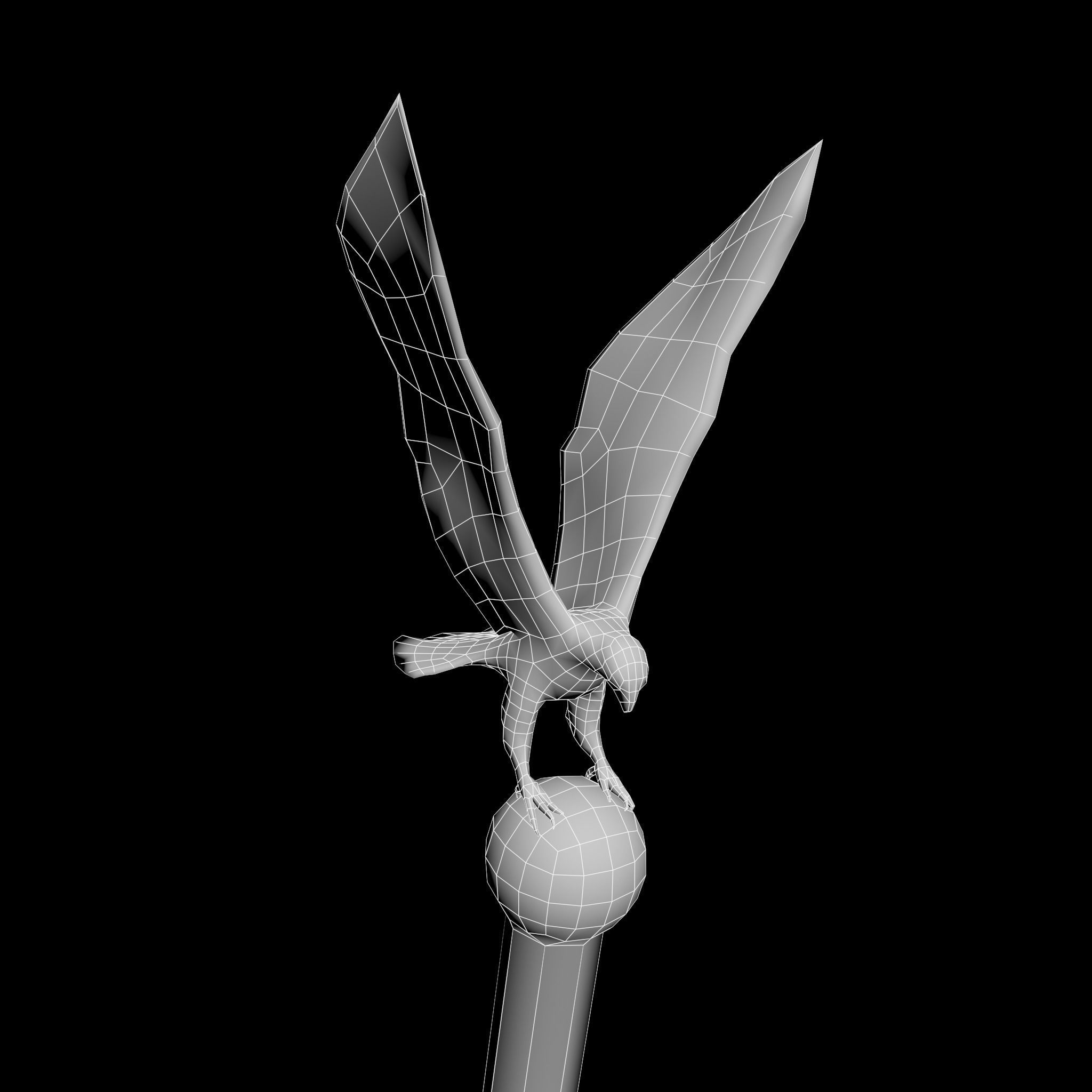 3D model Zeus Statue VR / AR / low-poly | CGTrader