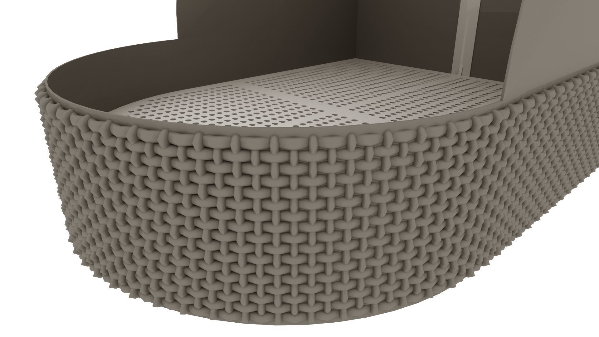 Litter box 3D model 3D printable | CGTrader