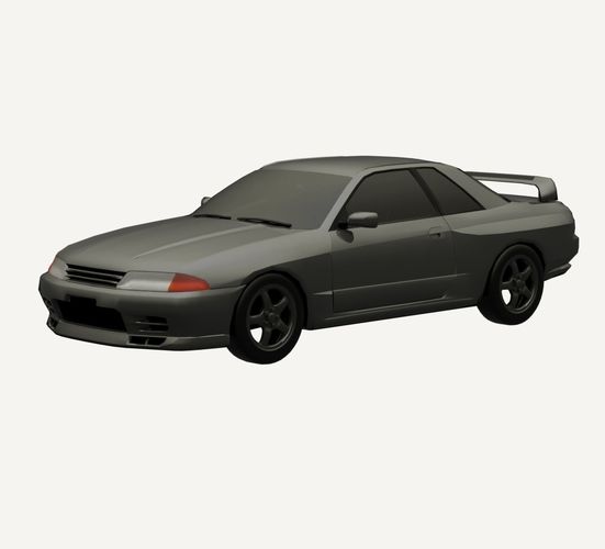 3D model Nissan Skyline R32 GTR VR / AR / low-poly | CGTrader