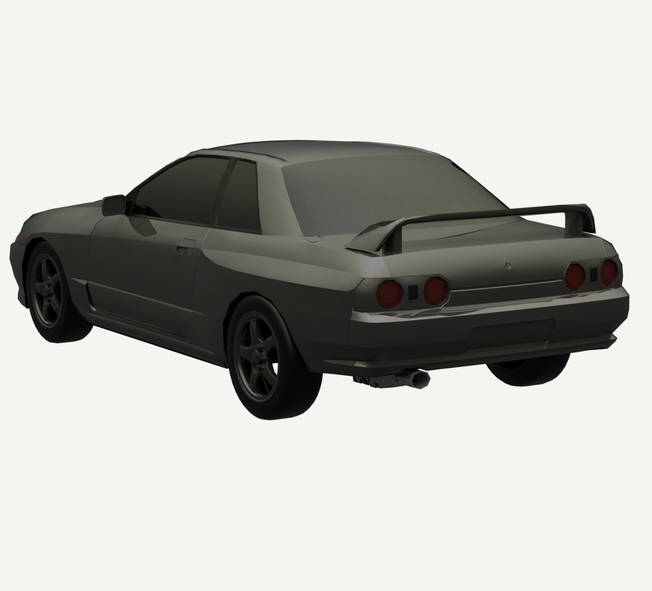3D model Nissan Skyline R32 GTR VR / AR / low-poly | CGTrader