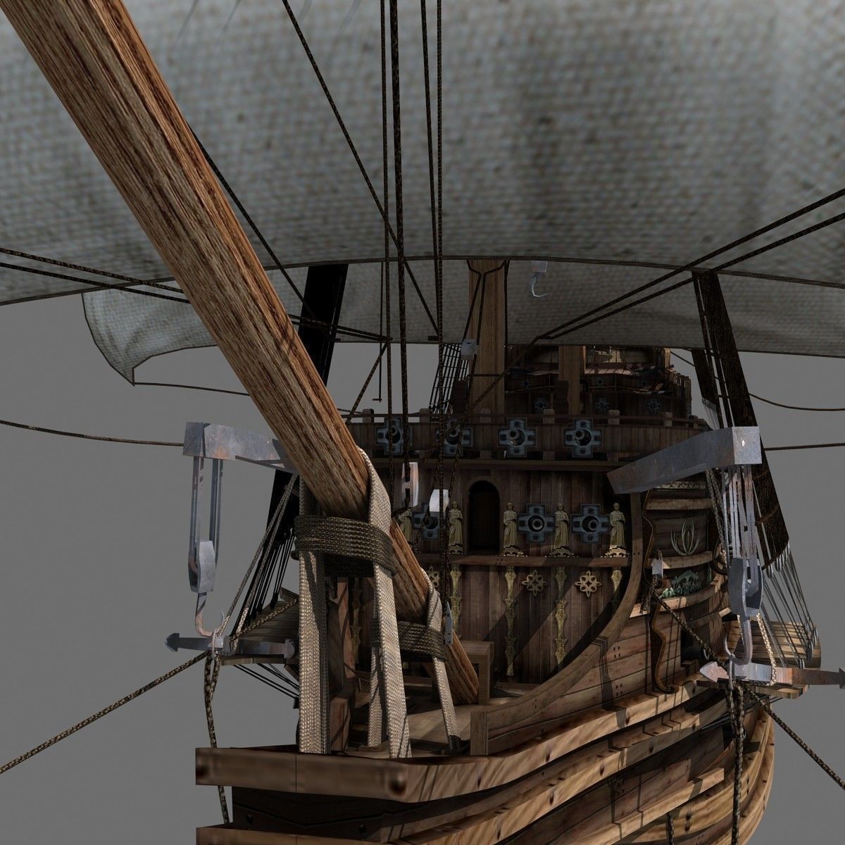 sail Ship 3D model | CGTrader