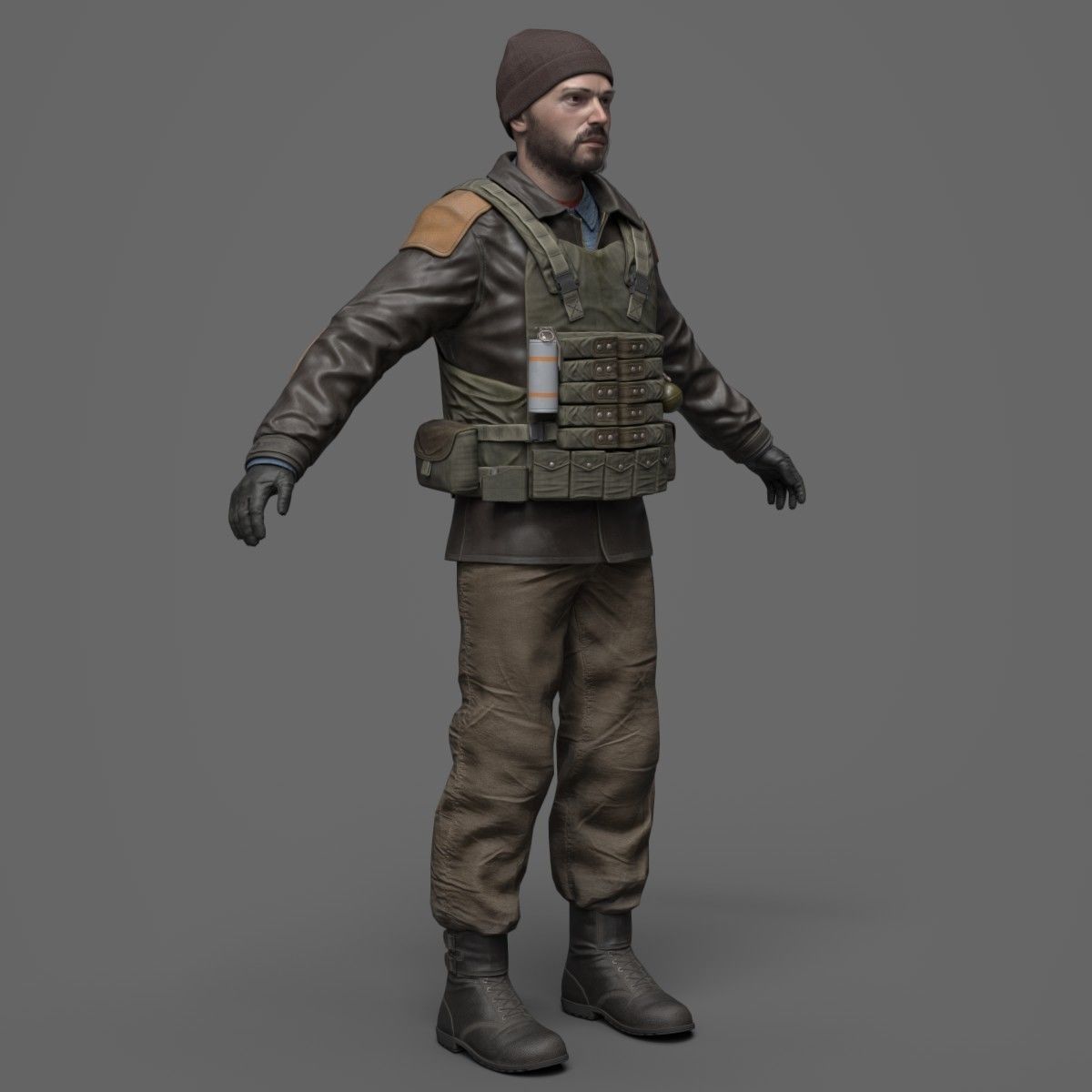 3D model Rigged Terrorist 3d model pack VR / AR / low-poly rigged ...
