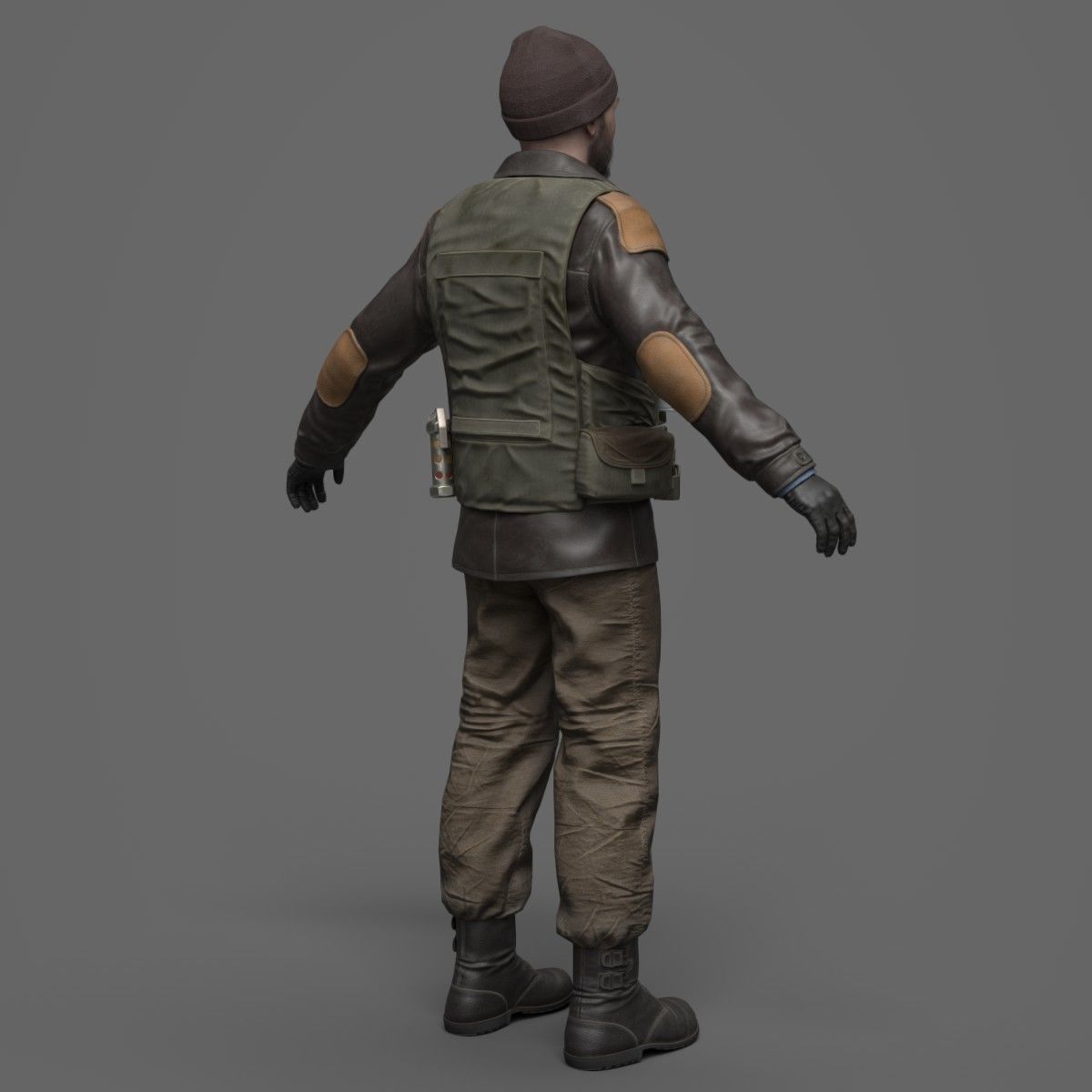 3D model Rigged Terrorist 3d model pack VR / AR / low-poly rigged ...