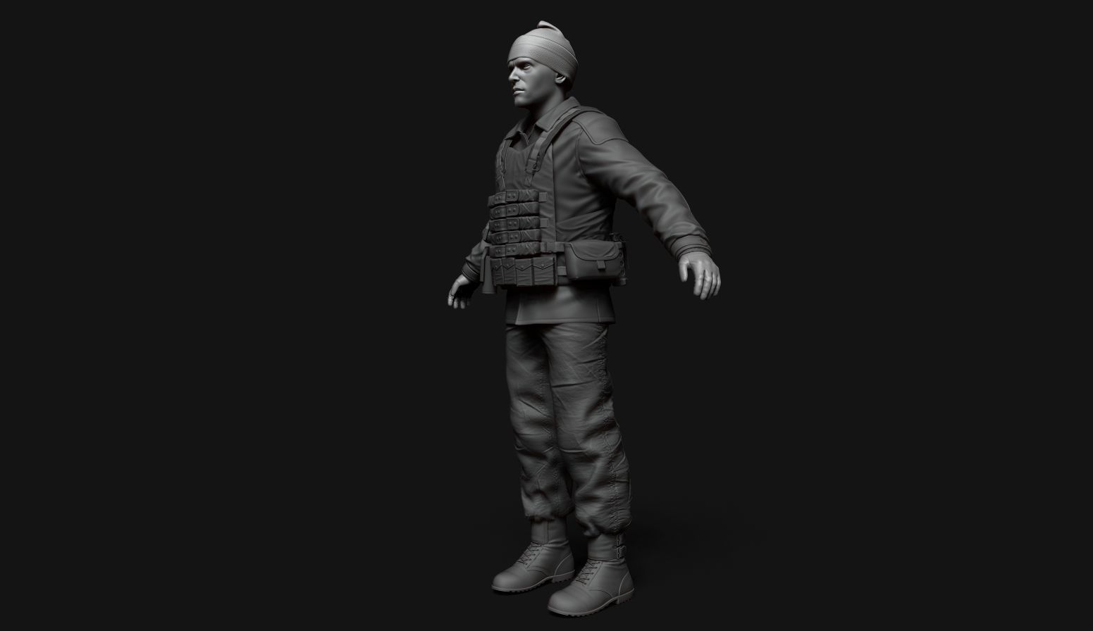 3D model Rigged Terrorist 3d model pack VR / AR / low-poly rigged ...