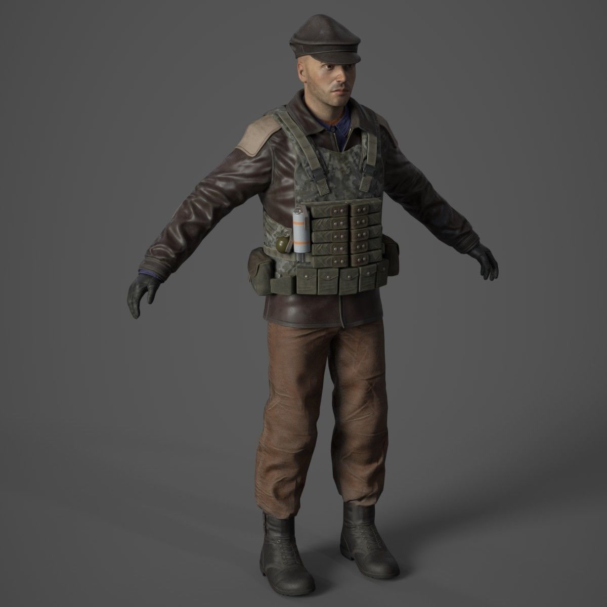 3D model Rigged Terrorist 3d model pack VR / AR / low-poly rigged ...