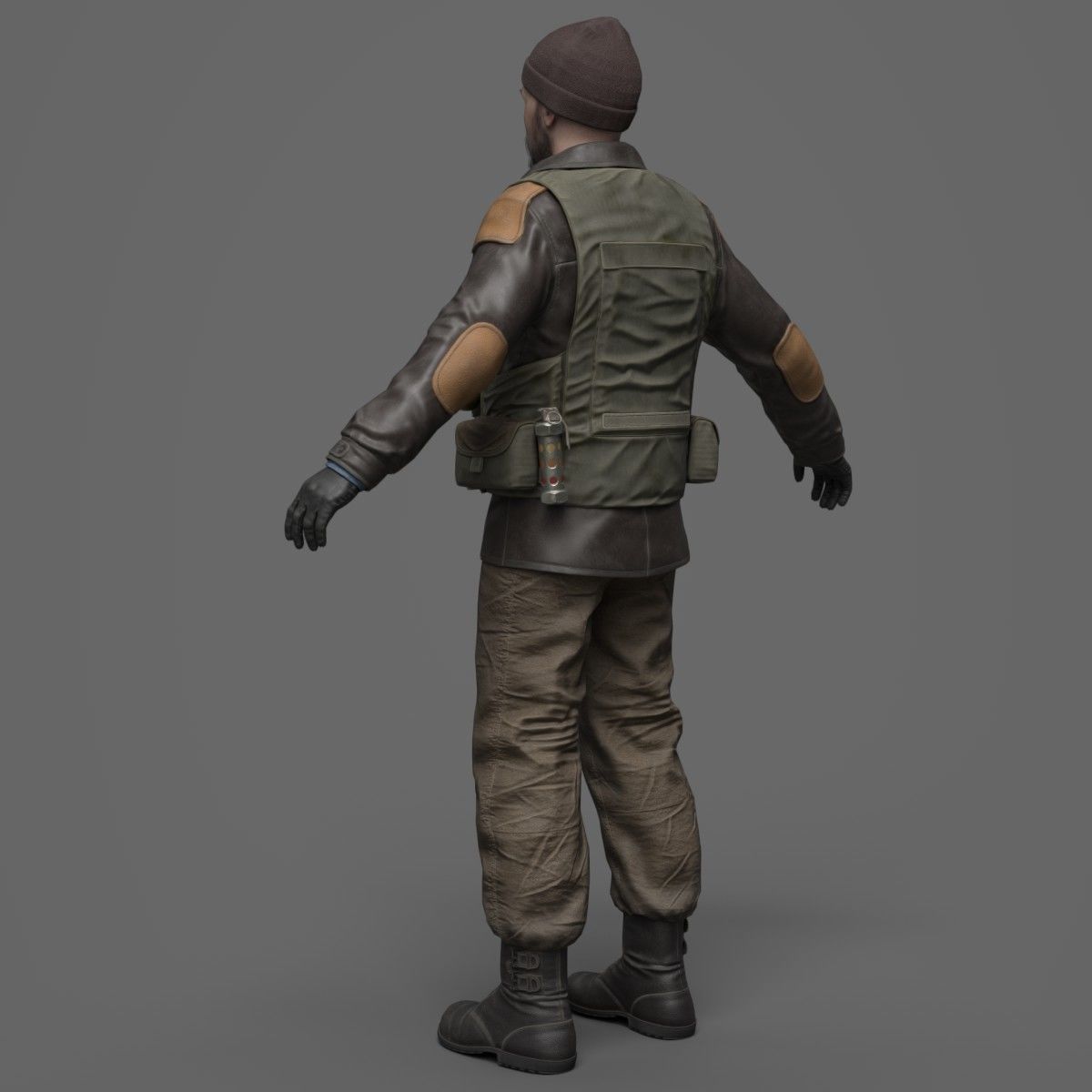 3D model Rigged Terrorist 3d model pack VR / AR / low-poly rigged ...