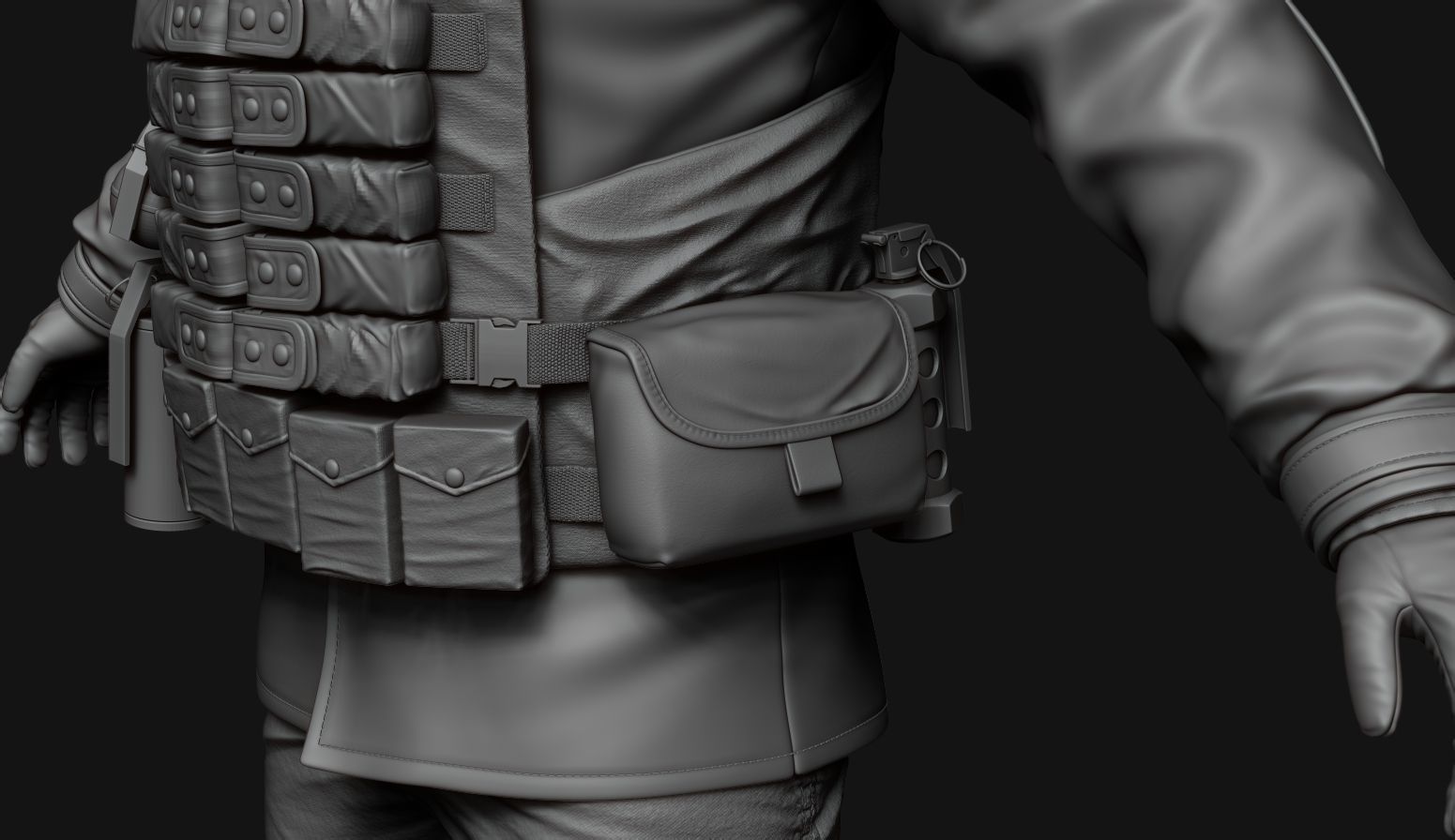 3D model Rigged Terrorist 3d model pack VR / AR / low-poly rigged ...