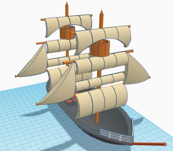 Cool boat 3D model 3D printable | CGTrader