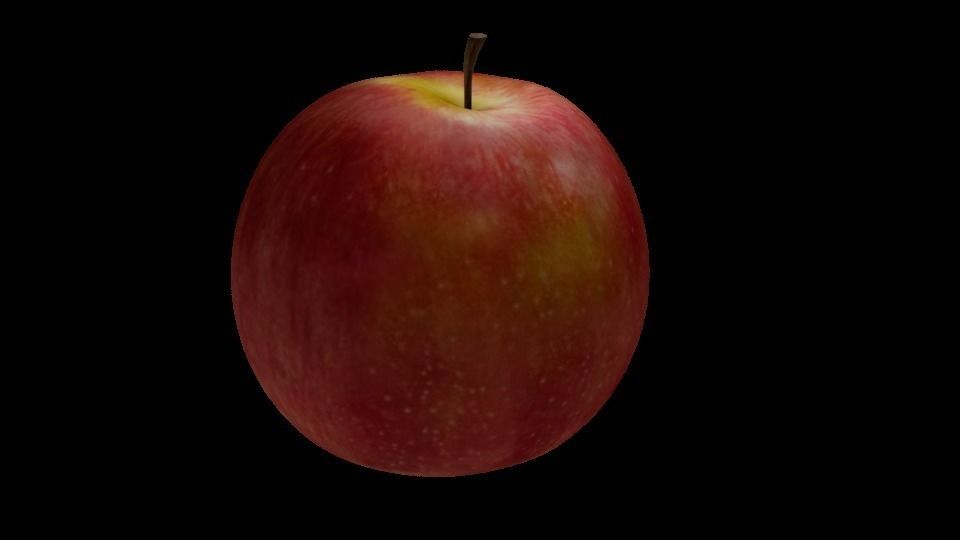3D model Real apple VR / AR / low-poly | CGTrader
