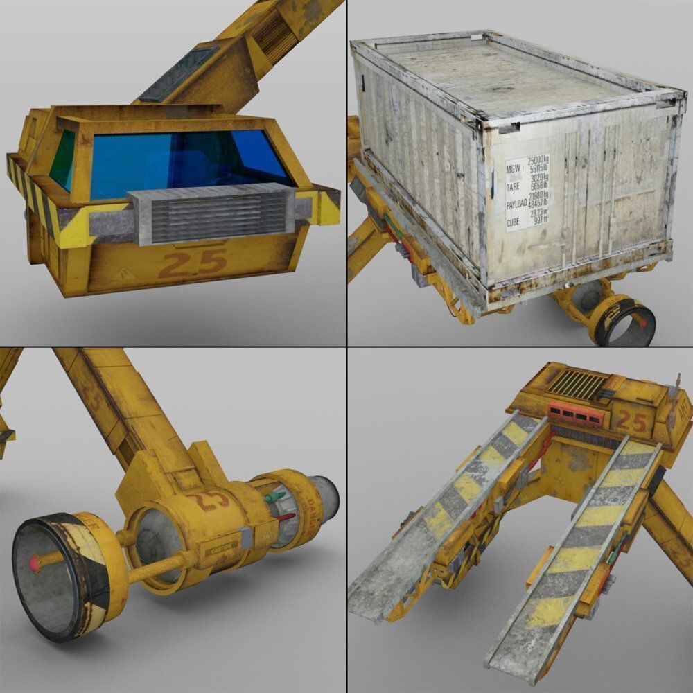 StarTug - Wavefront obj format 3D model | CGTrader