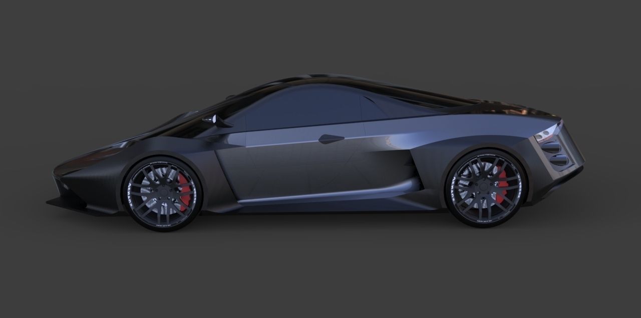 scc group500 supercar challange free 3D model | CGTrader