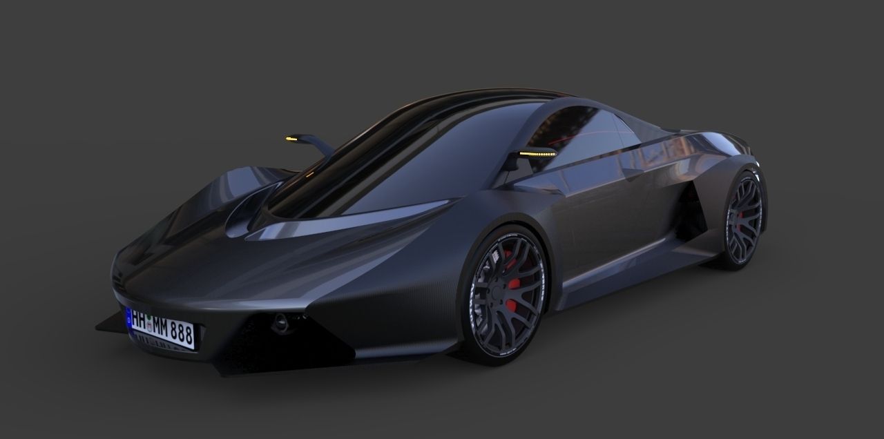 scc group500 supercar challange free 3D model | CGTrader