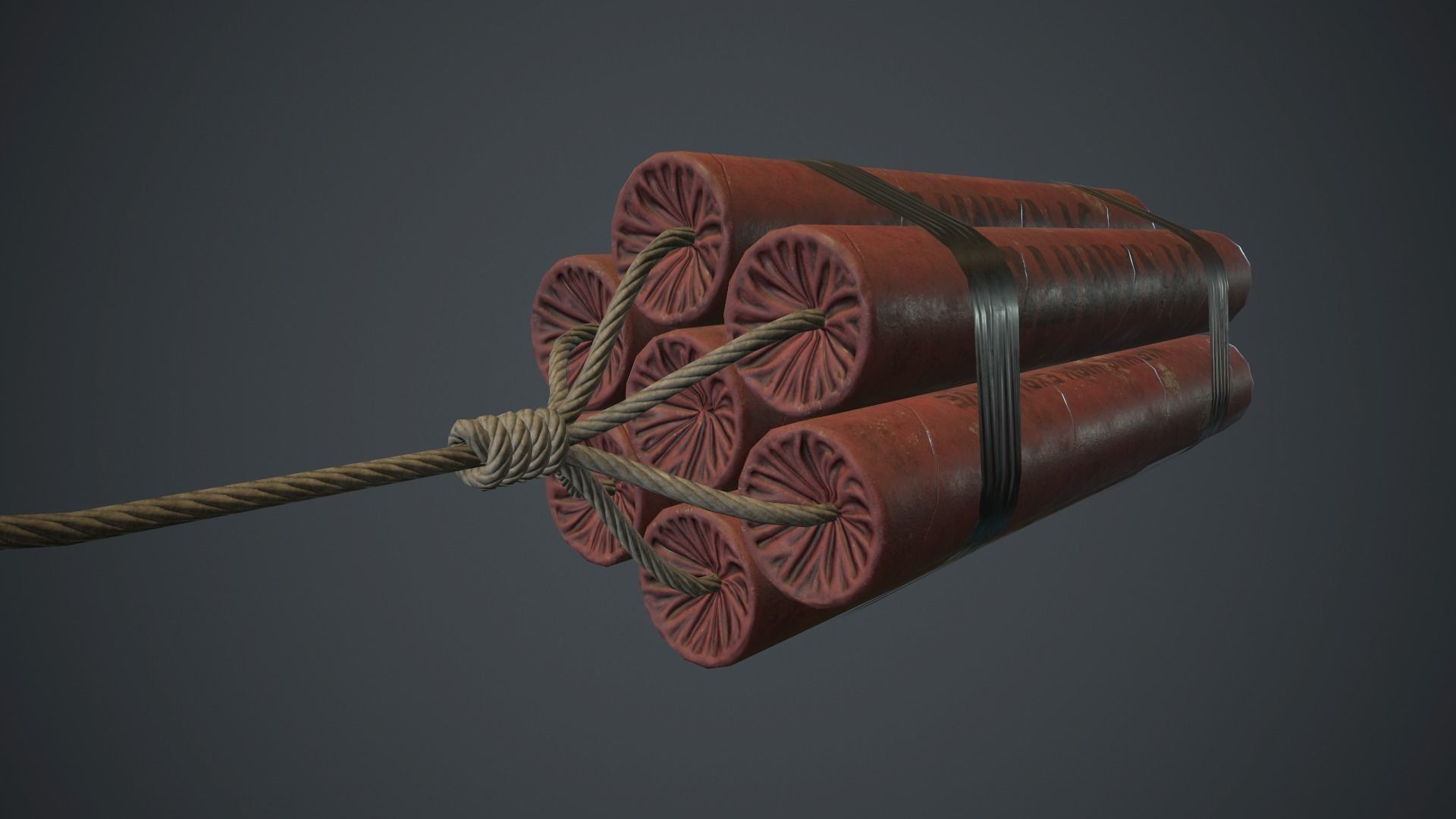 3D model 7 Dynamite Pack PBR Game Ready VR / AR / low-poly | CGTrader