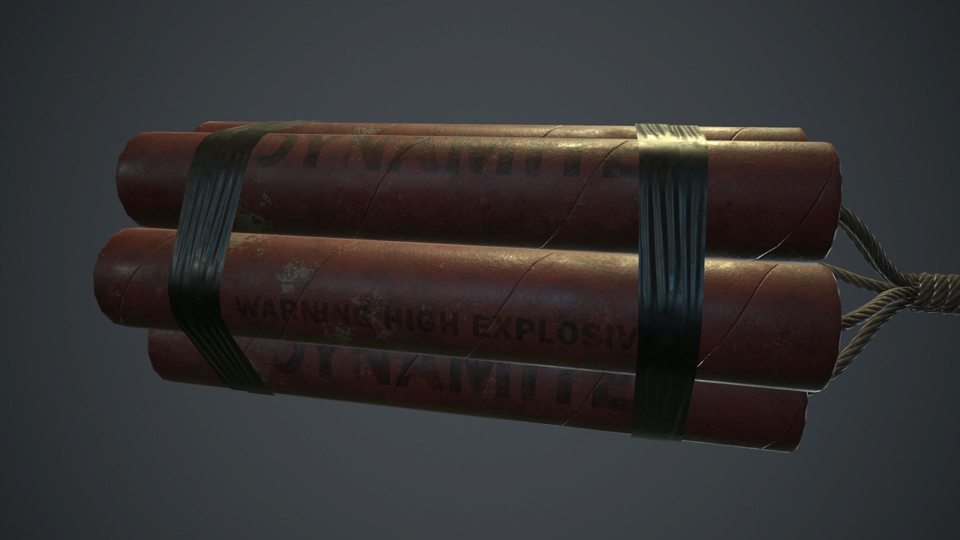 3D model 7 Dynamite Pack PBR Game Ready VR / AR / low-poly | CGTrader