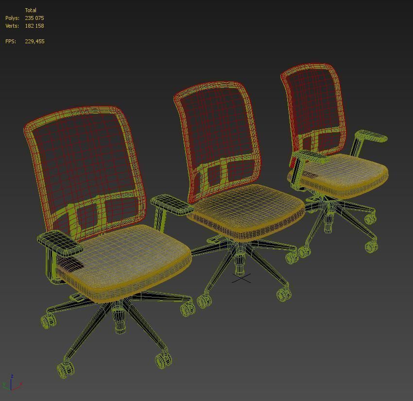 VITRA AM Chair 3D model | CGTrader