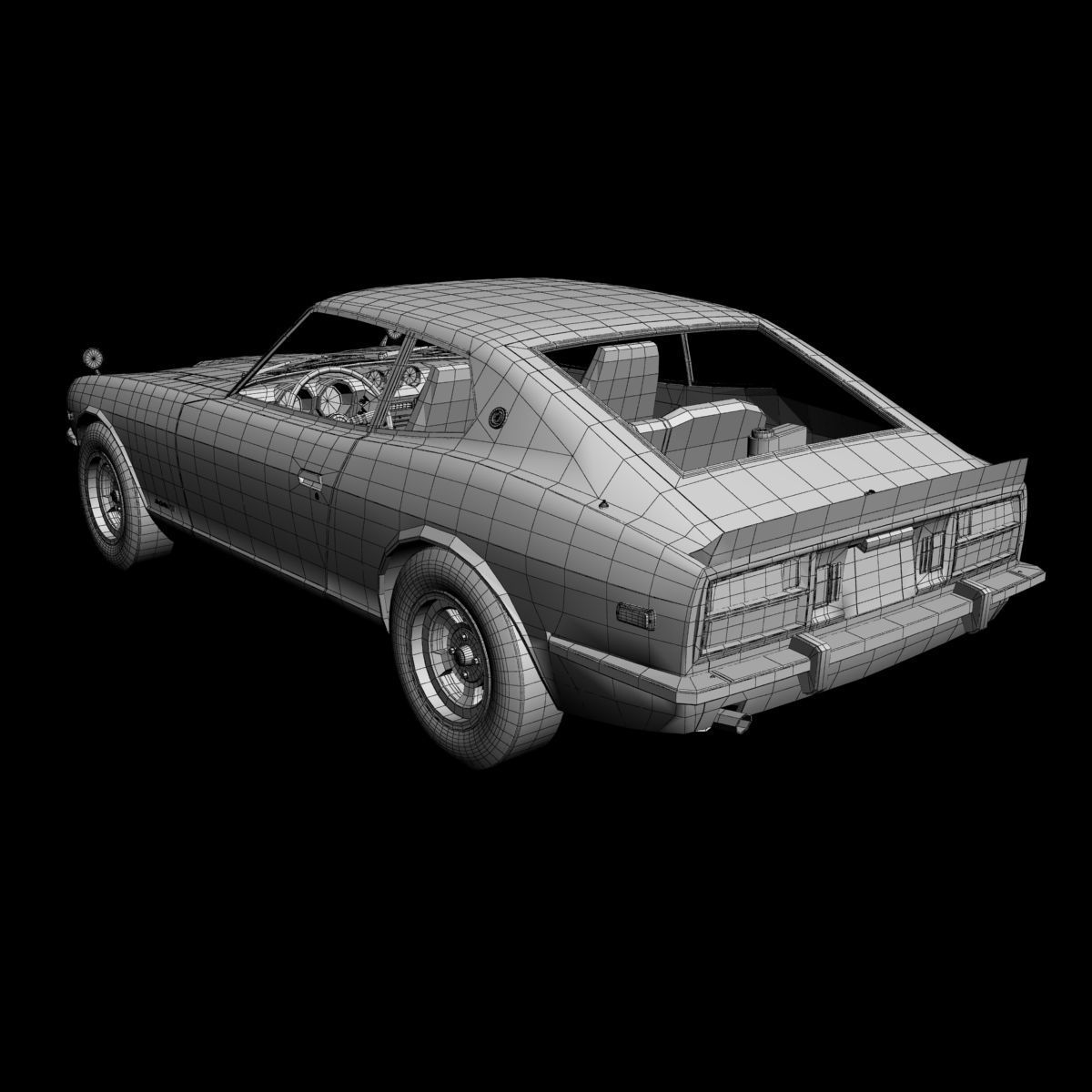 Datsun 260Z 2 plus 2 3D model | CGTrader