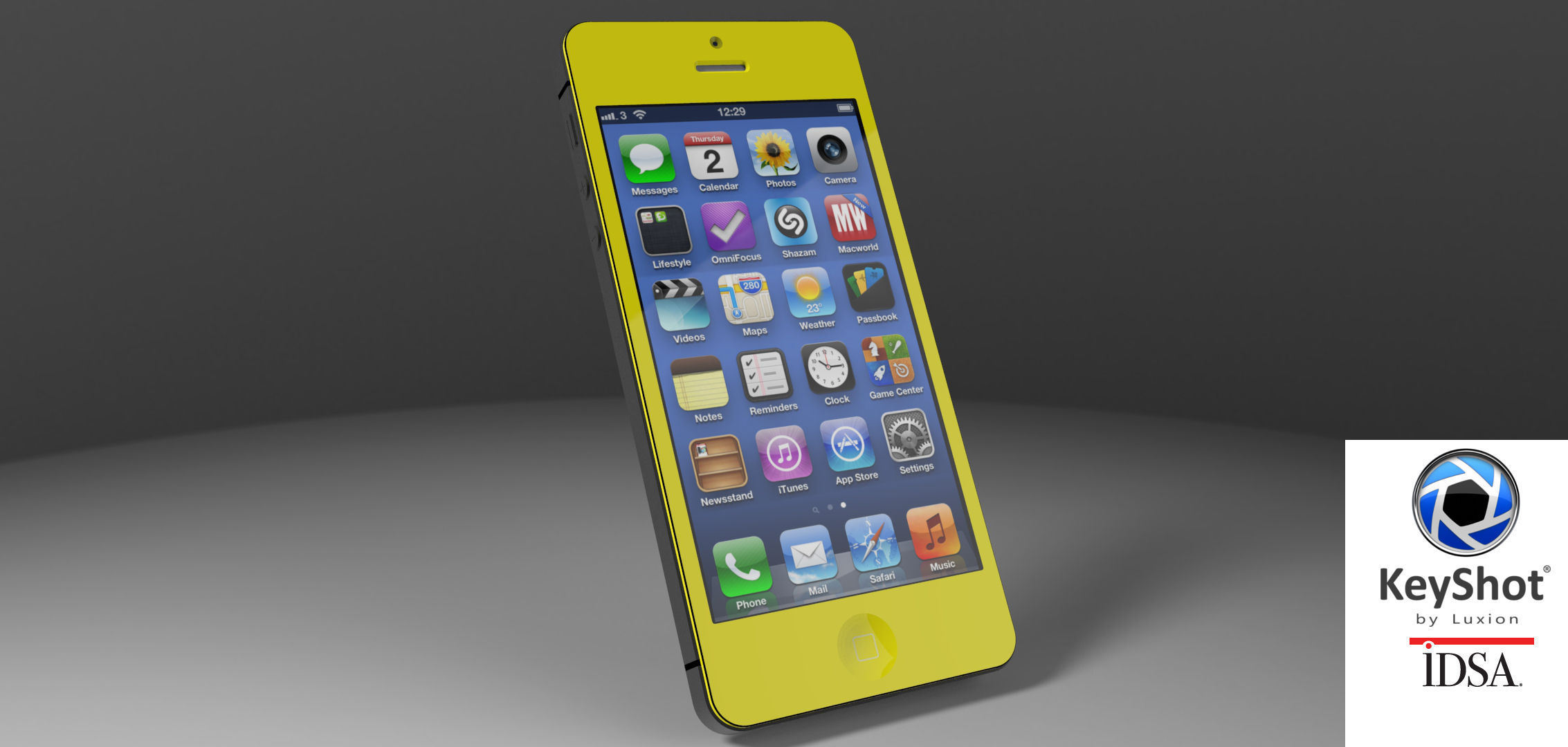 iPhone 5 3D model | CGTrader