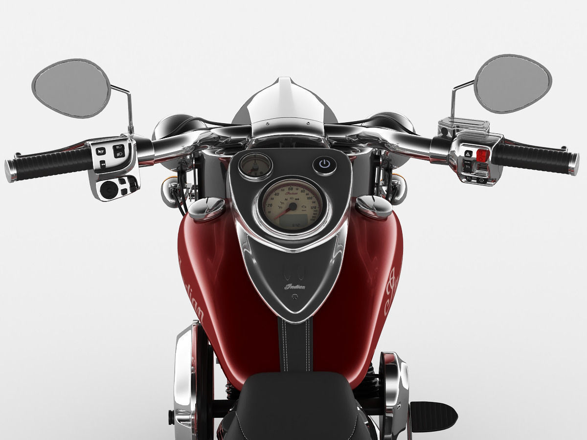 Indian Chief Classic motorcycle 3D model | CGTrader