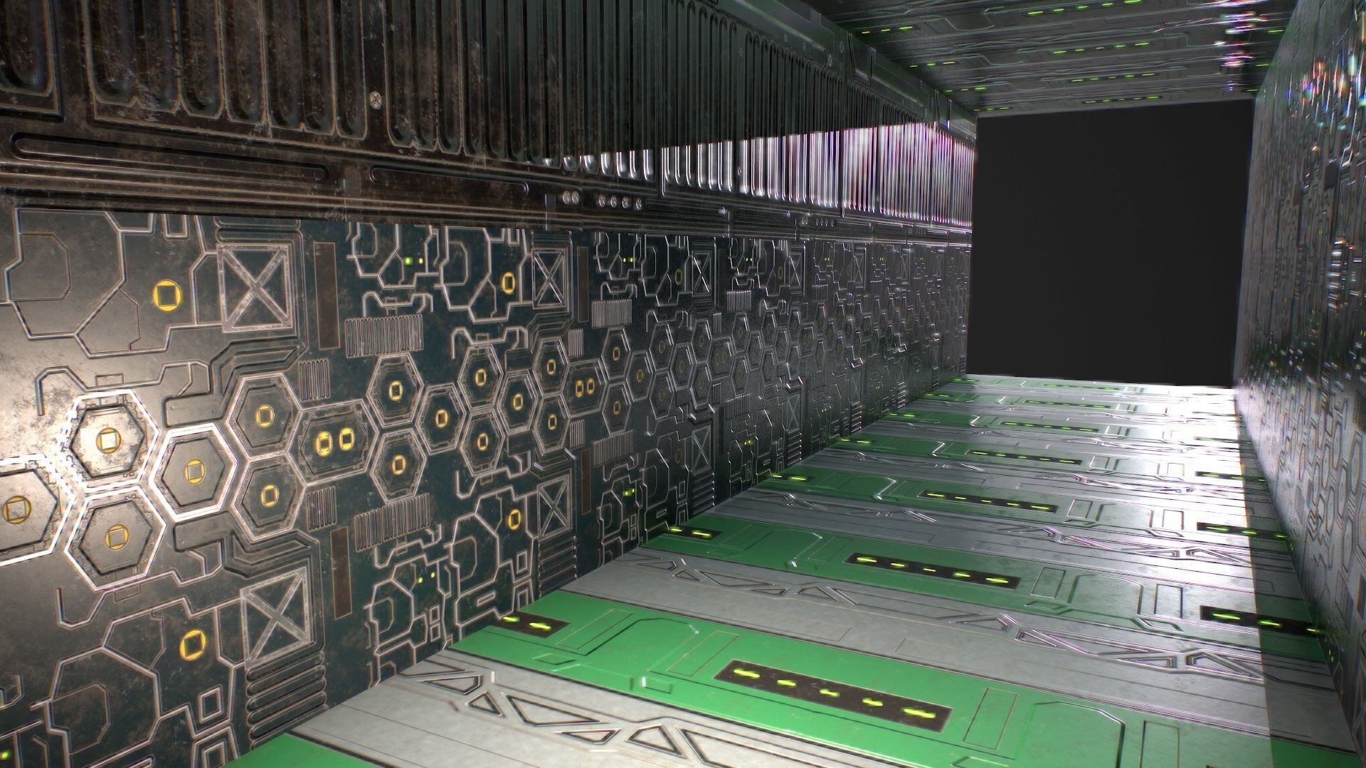 Texture PBR seamless sci fi texture pack VR / AR / low-poly | CGTrader