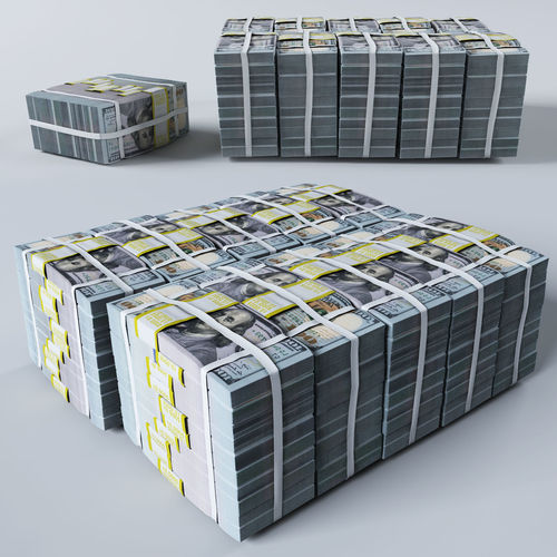 Money free 3D model | CGTrader