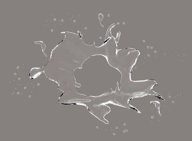 3D model Water Splash 3 VR / AR / low-poly | CGTrader