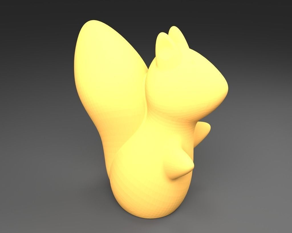 Squirrel free 3D model 3D printable | CGTrader