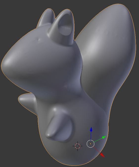 Squirrel free 3D model 3D printable | CGTrader