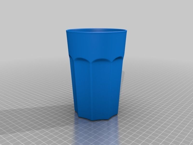 Drinking glass free 3D model 3D printable | CGTrader