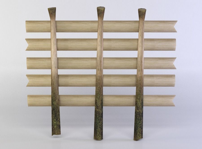 3D model Wall platform VR / AR / low-poly | CGTrader