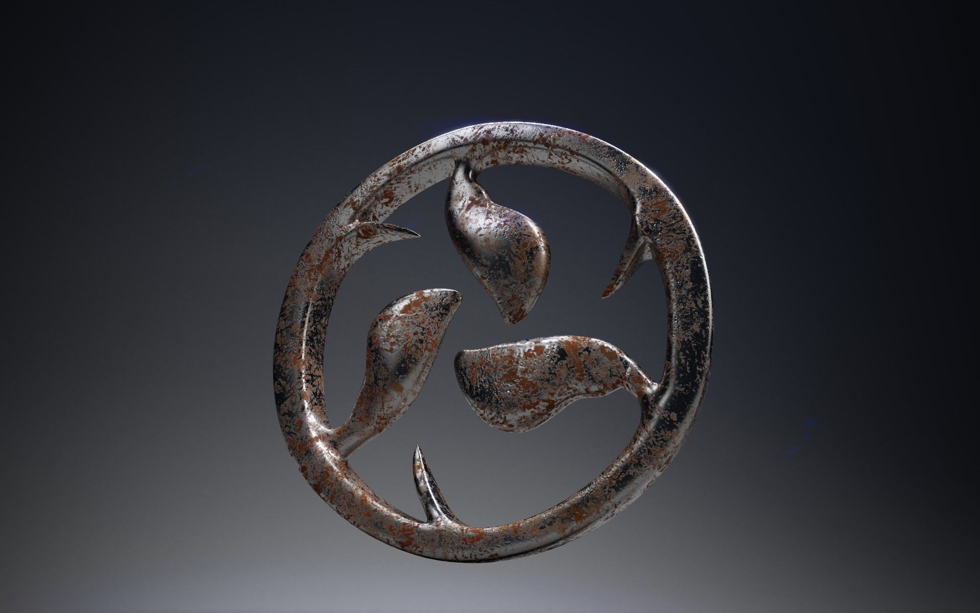 Mizu Aikido Dojo Emblem Texture | CGTrader