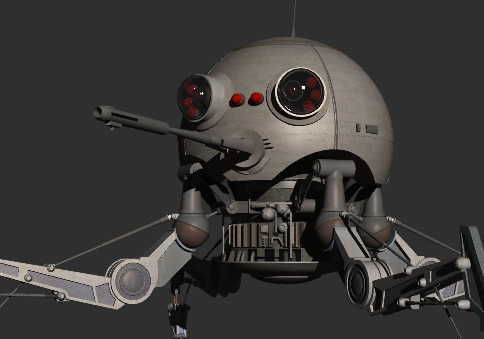 STAR-WARS Dwarf-Spider-Droid 3D model | CGTrader