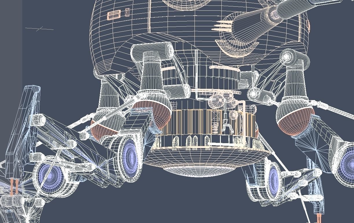 STAR-WARS Dwarf-Spider-Droid 3D model | CGTrader