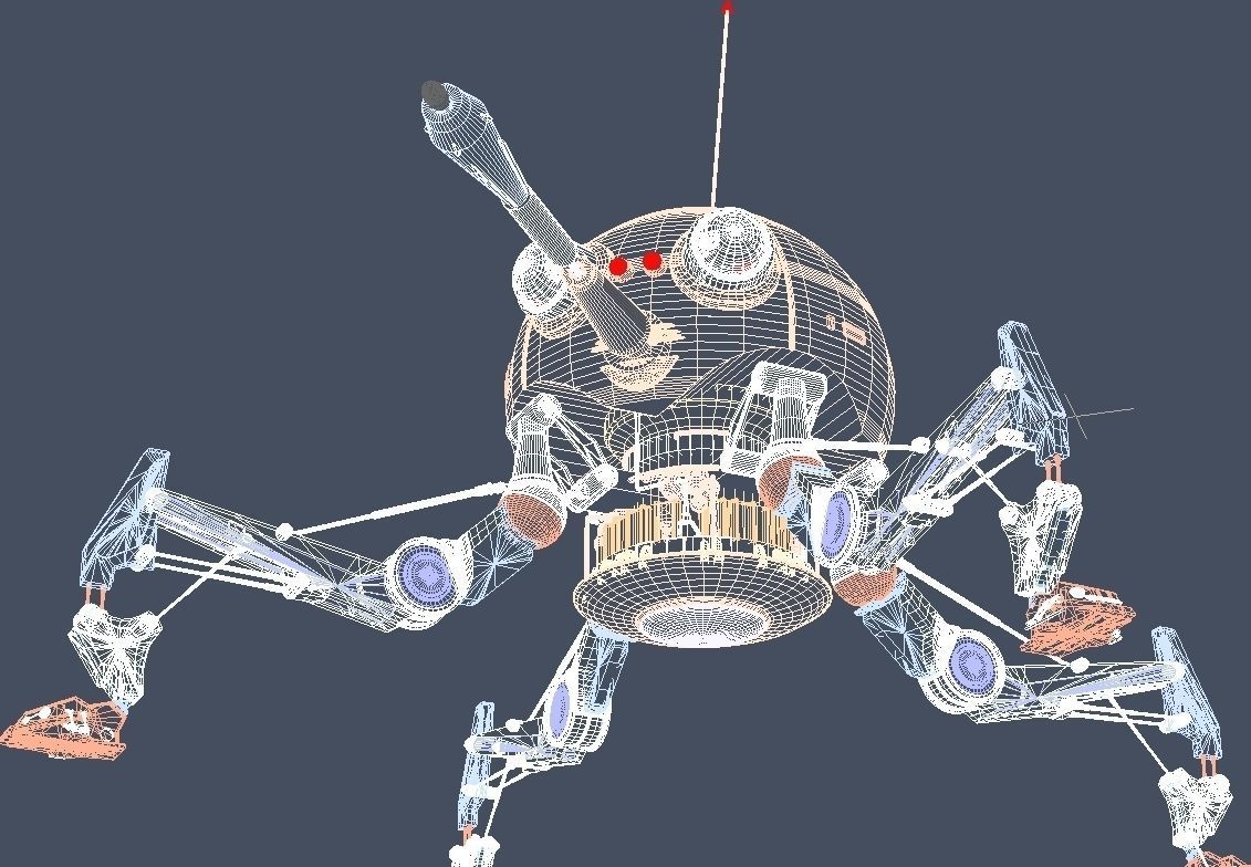 STAR-WARS Dwarf-Spider-Droid 3D model | CGTrader