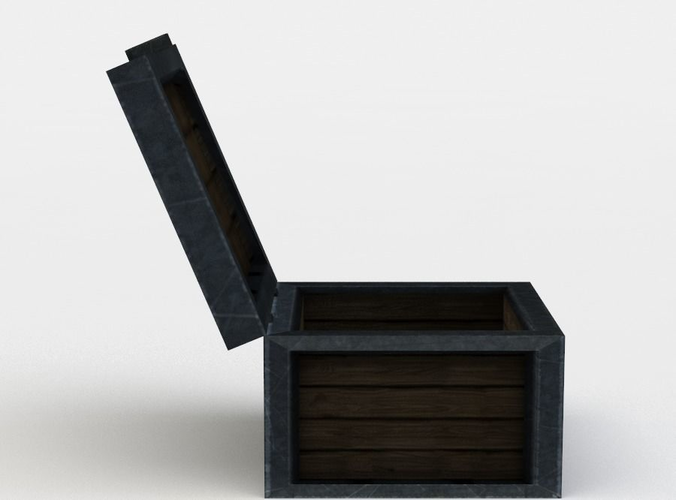 3D model Open box VR / AR / low-poly | CGTrader