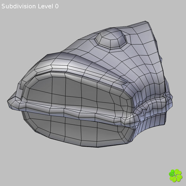 3D model King cake low poly VR / AR / low-poly | CGTrader