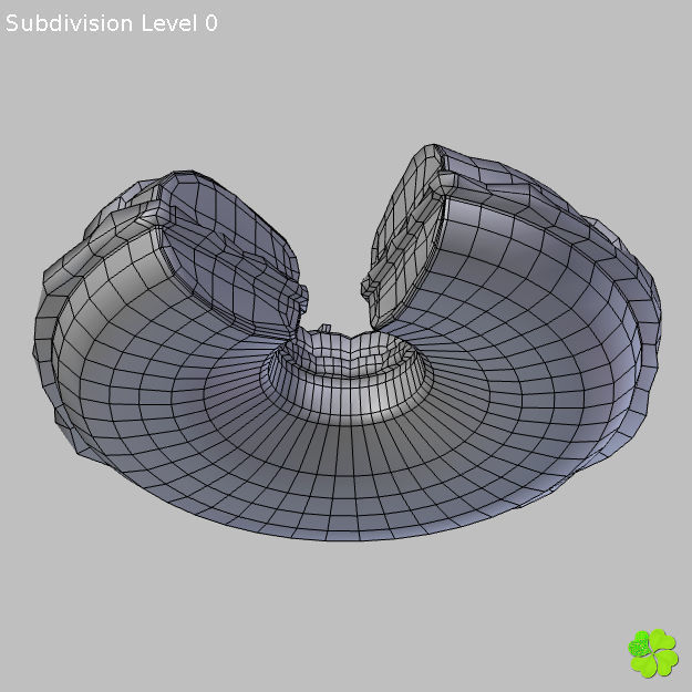 3D model King cake low poly VR / AR / low-poly | CGTrader