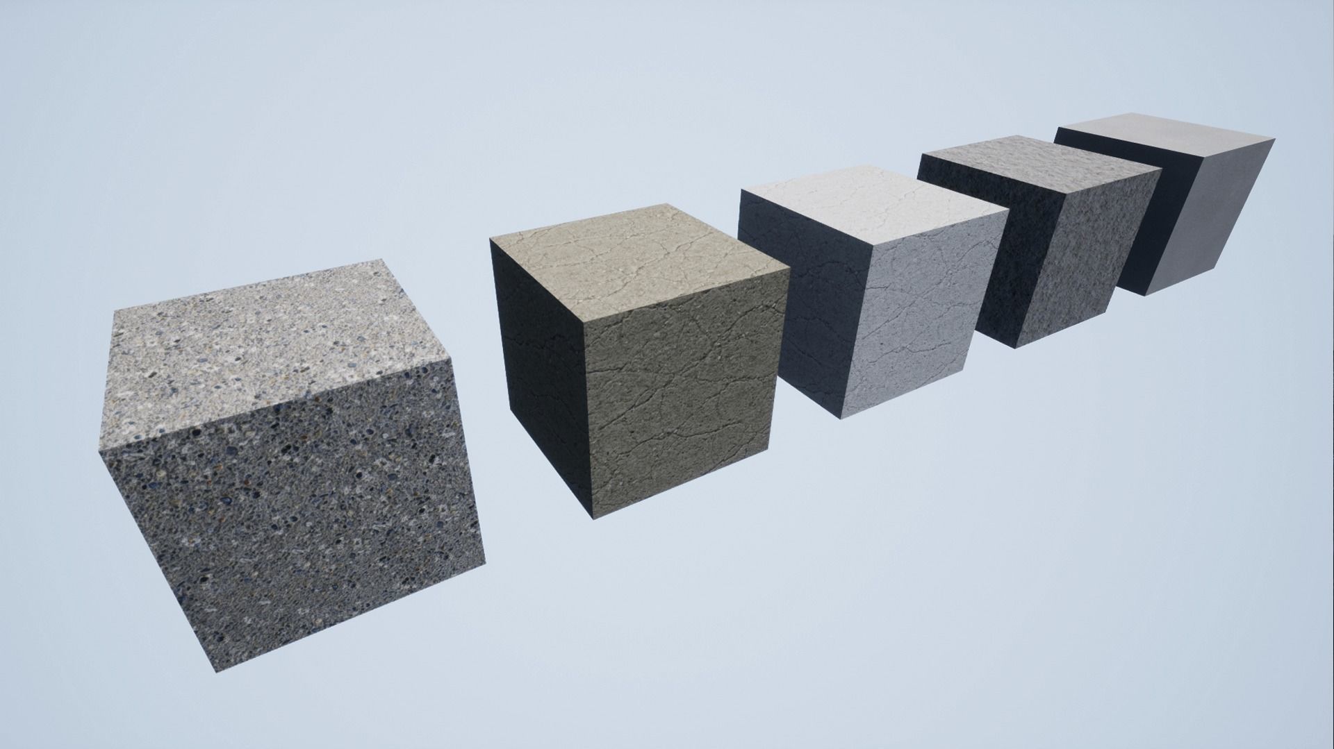 Seamless Customizable Concrete Material Pack 102 Texture | CGTrader