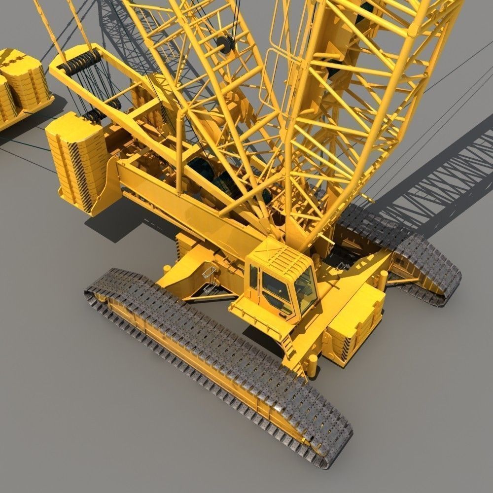 Crawler Crane 3D model | CGTrader