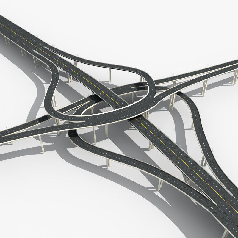 Highway Viaduct 3D model | CGTrader